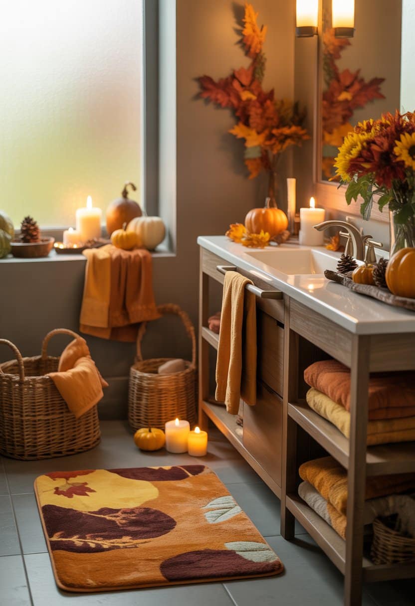 22 Fall Bathroom Decor Ideas 2025: Seasonal Updates For A Stylish Refresh